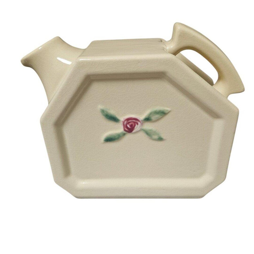 Vintage Coors Pottery Rosebud White Commemorative Water Server - RARE ...
