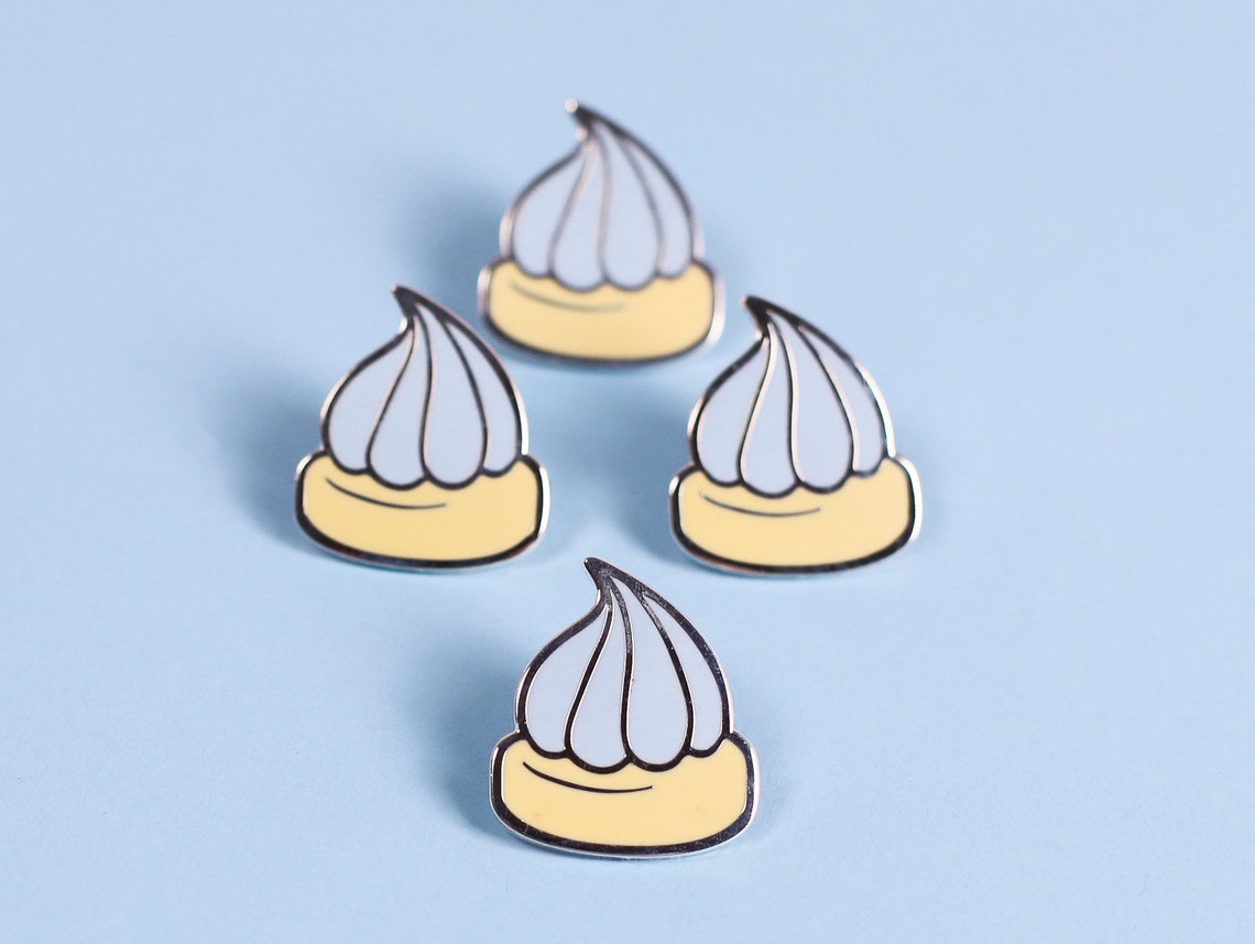 Pastel Iced Gem Biscuit Enamel Pin / Pin Badge Flair | Etsy