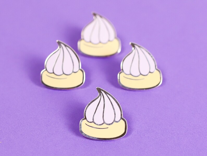 Pastel Iced Gem Biscuit Enamel Pin / Pin Badge Flair - Etsy