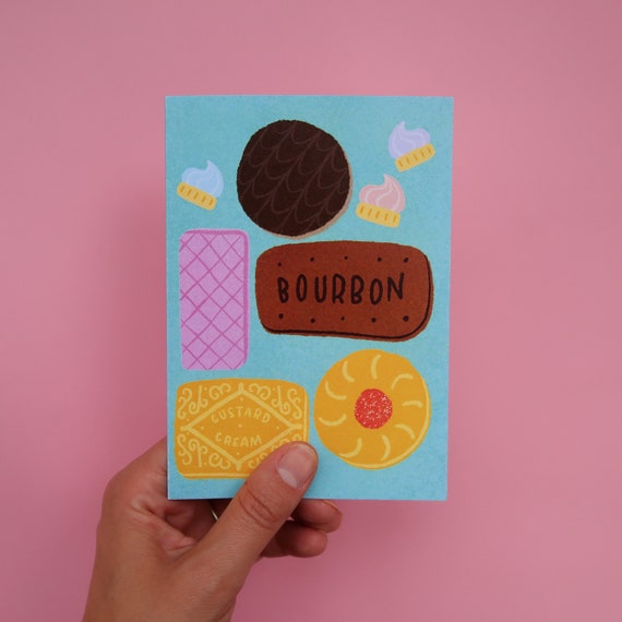 Biscuit Selection Greetings Card - Etsy