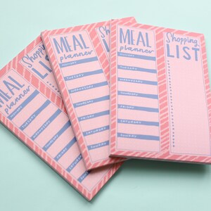 Meal Planner Pad - Dinner Planner Notepad - Desk Pad - Fridge Pad - Etsy