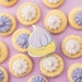 Pastel Iced Gem Biscuit Enamel Pin / Pin Badge Flair Enamel Badge ...
