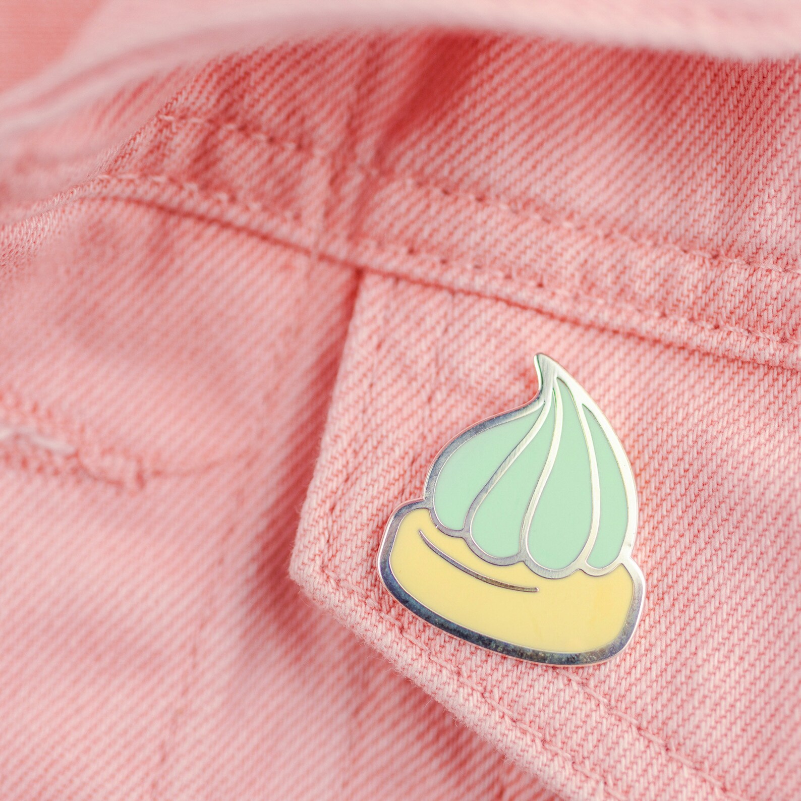 Pastel Iced Gem Biscuit Enamel Pin / Pin Badge Flair - Etsy UK