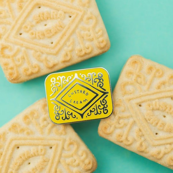 Custard Cream Stamp - Etsy UK