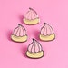 Pastel Iced Gem Biscuit Enamel Pin / Pin Badge Flair Enamel Badge ...