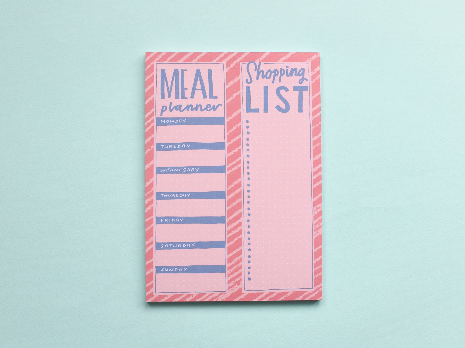 Meal Planner Pad - Dinner Planner Notepad - Desk Pad - Fridge Pad - Etsy