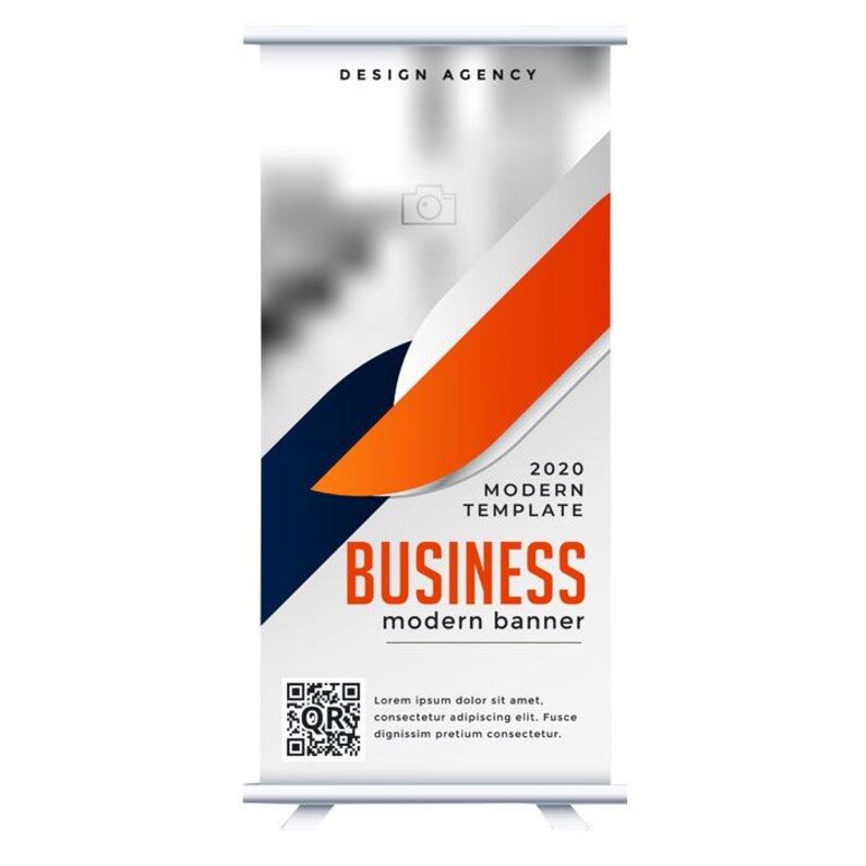Custom Retractable Vinyl Banner | Trade Show Display, Portable Sign - Etsy