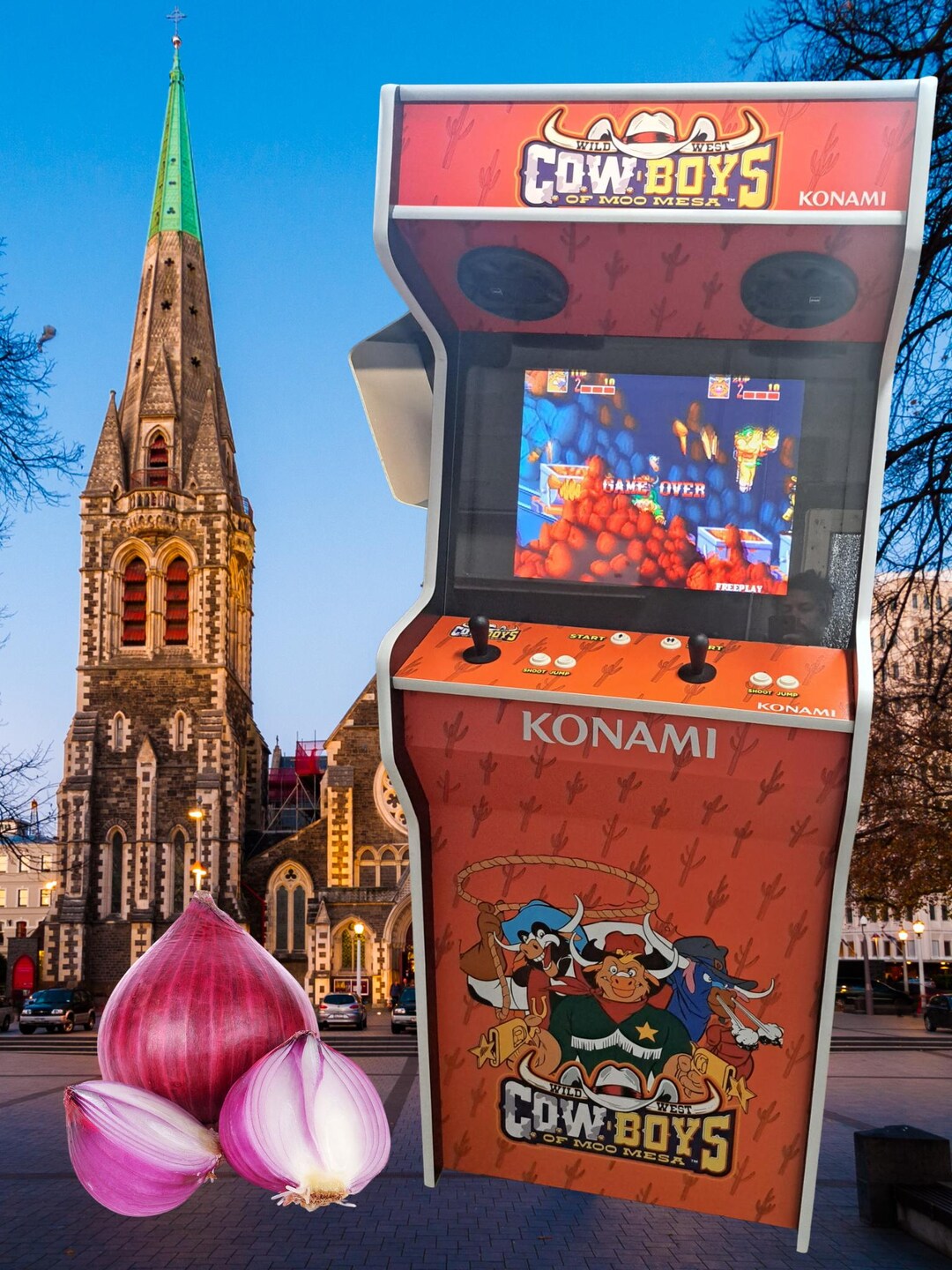 New Cowboys of Moo Mesa Arcade Game Coin-op - Etsy