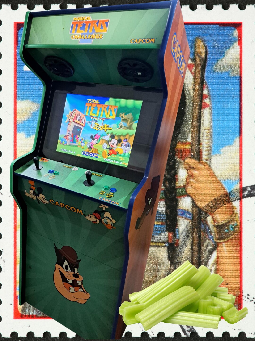 New Disney Magical Tetris Arcade Game Coin-op - Etsy