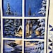 Winter Scene Quilt: Handmade Holiday Wall Hanging, 38.5" X 51" - Etsy