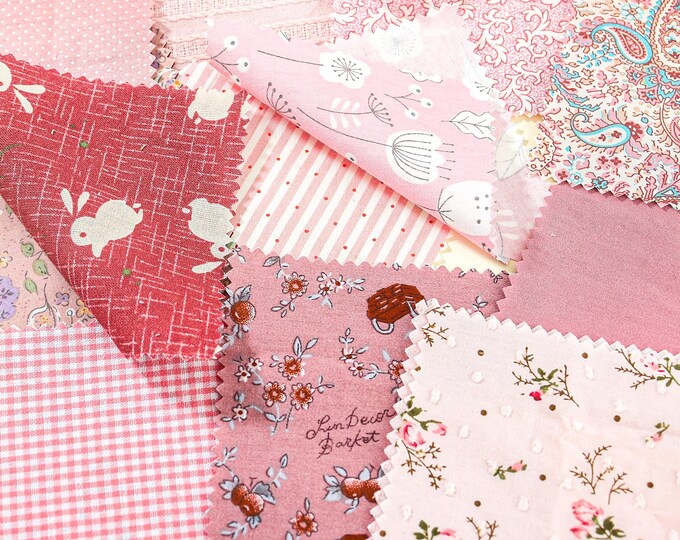 20-piece Fabric Pack - 10 X 11 Cm, Multiple Color Scraps, No Duplicates ...