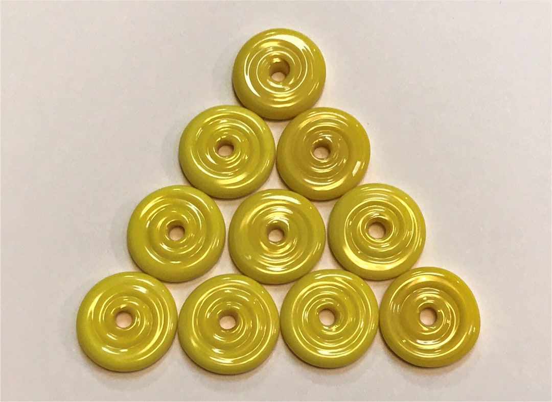 Light Lemon Yellow 12mm Range Tom's Lampwork Opaque 2 - Etsy