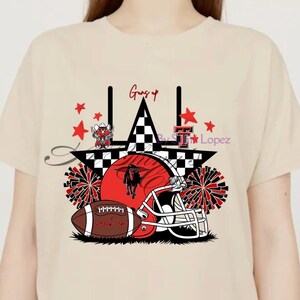 Checkered Texas Tech Star Wreck ‘em PNG File - Etsy