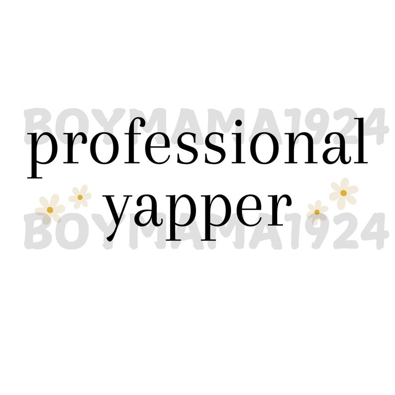 Professional Yapper Png, Yap, File for Sublimation, Svg, Professional ...