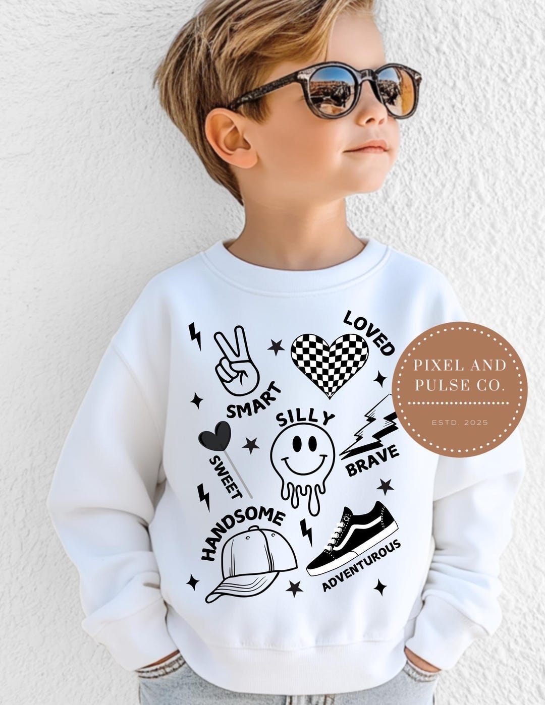 Boy Affirmations PNG: Positive Words, Boys Will Be Boys (digital ...