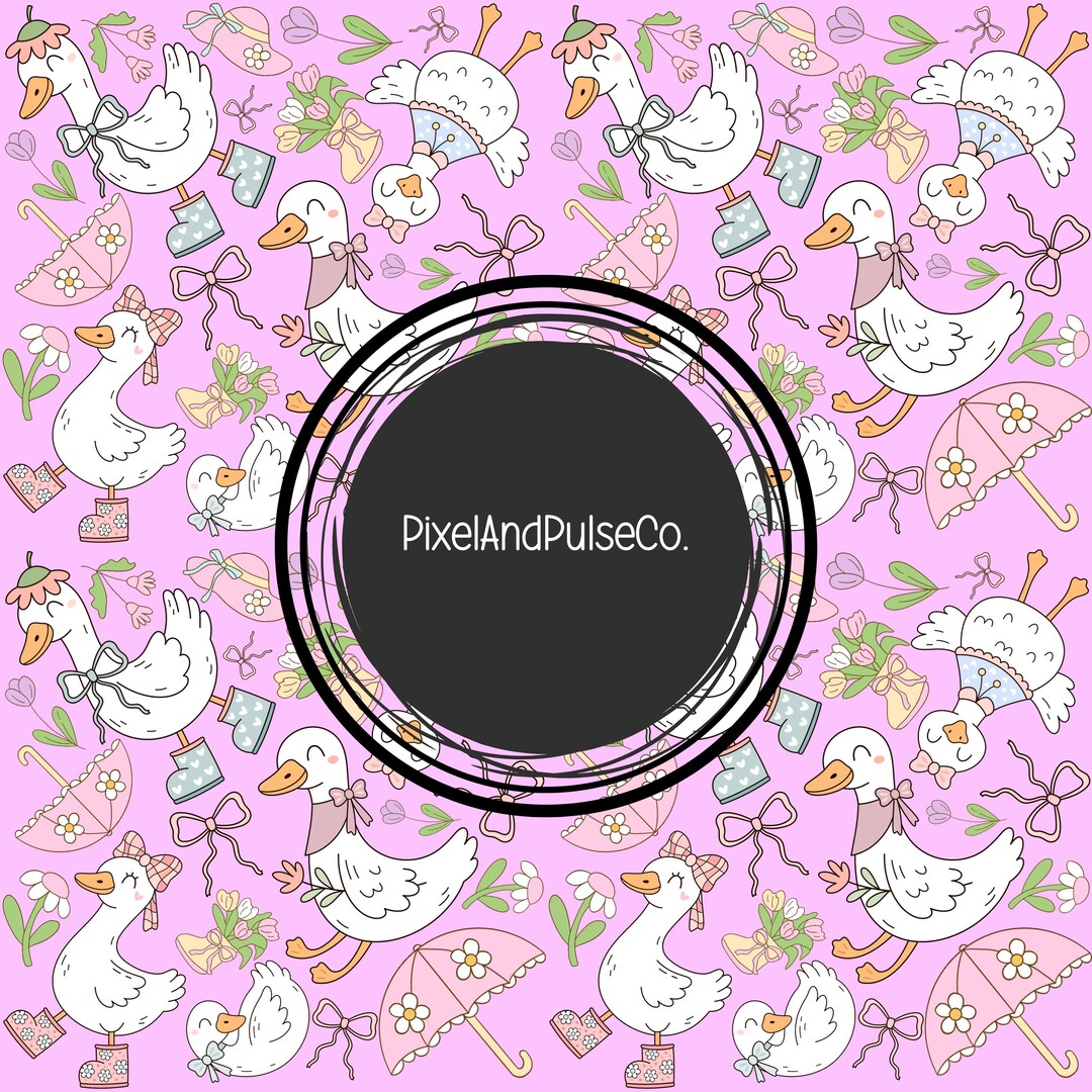 Silly Goose Seamless Pattern, Seamless File for Fabric Sublimation ...