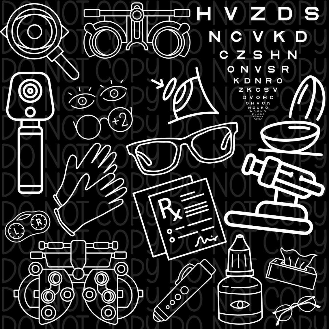 Ophthalmology Doodle PNG, Ophthalmology, Black and White Doodle PNG ...