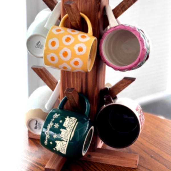 Coffee Mug Tree - Etsy
