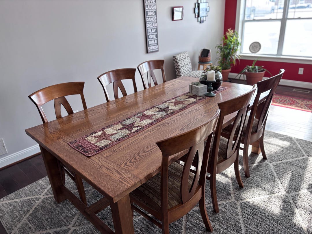 Hand Made Dining Table - Etsy