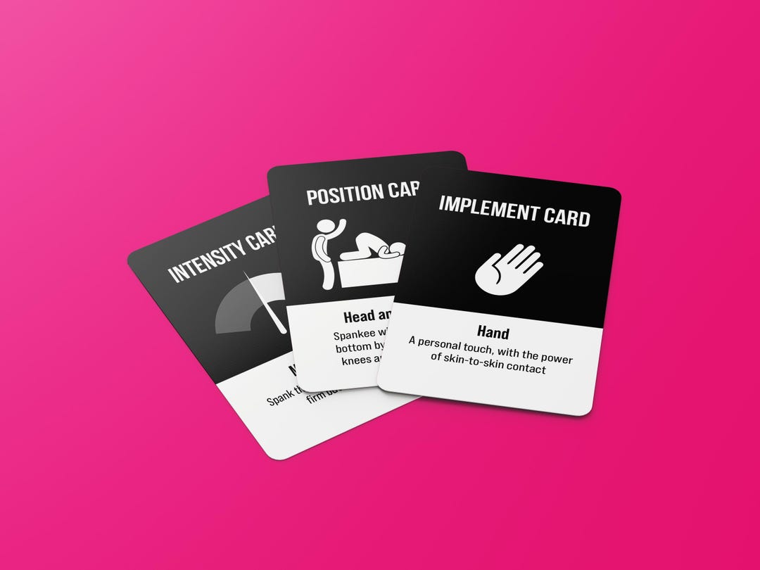 Master the Set, Spanking Card Game - Spanking, Rewards and Punishments ...