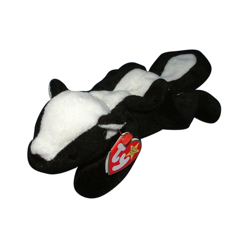 Ty Beanie Baby: Stinky the Skunk | Stuffed Animal | MWMT - Etsy