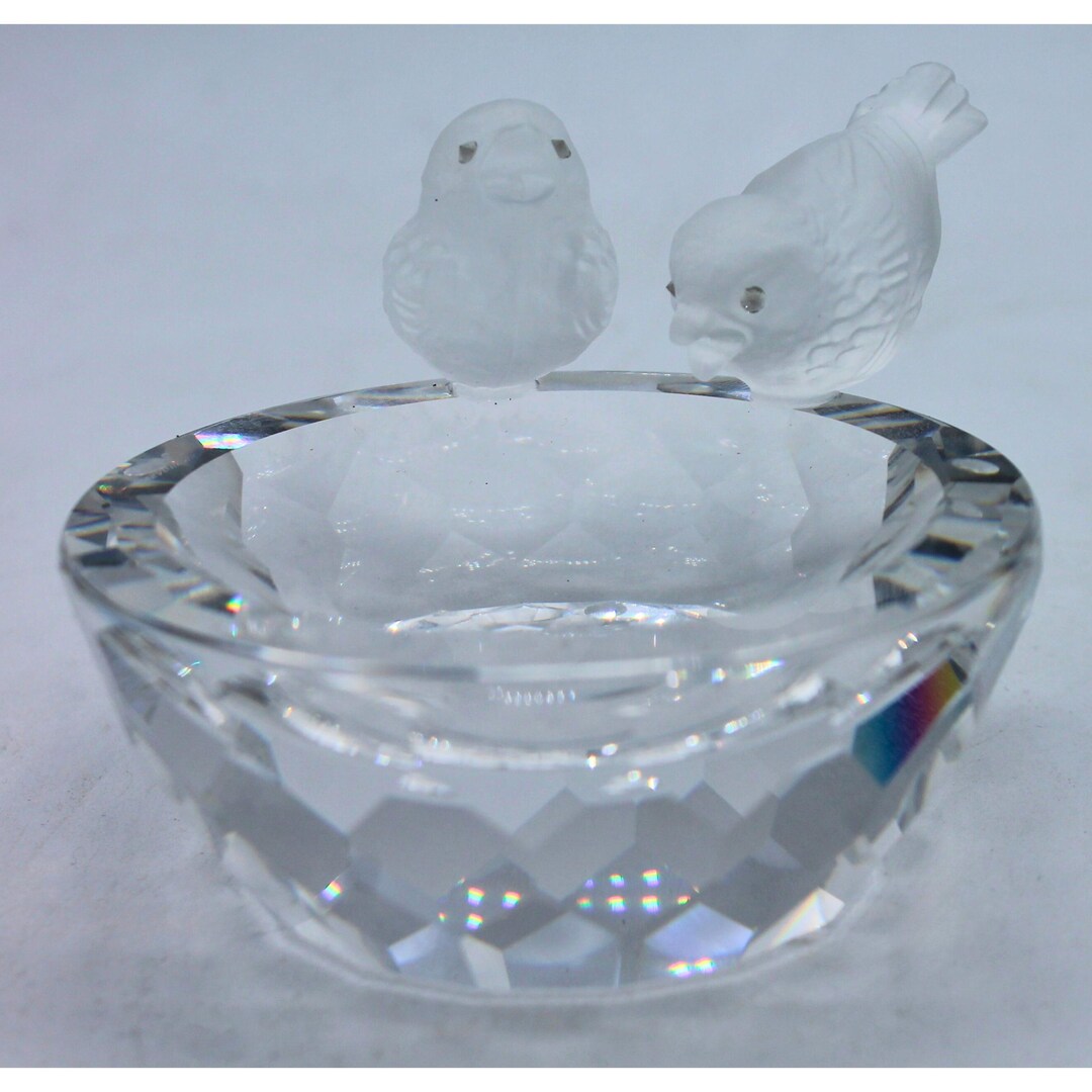 Swarovski 10029 Crystal Bird Bath - Etsy