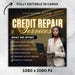 Credit Repair Instagram Post,credit Repair Social Media Template,credit ...
