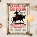 Bull Rodeo Birthday Invitation, Cowboy Birthday Party Invitation, Bull ...