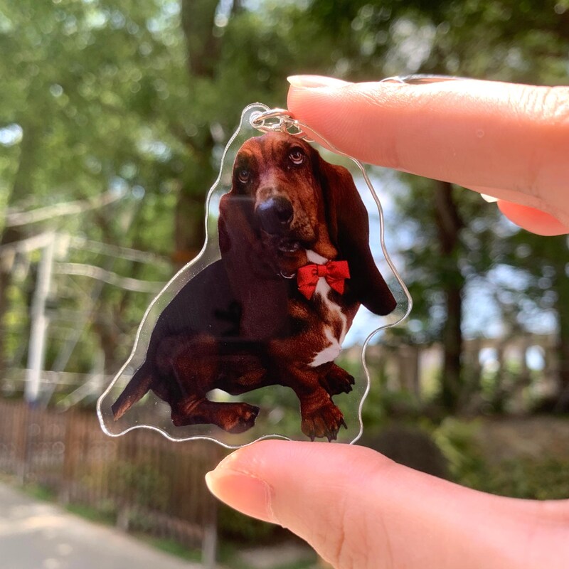 Dog Furry Charm - Etsy