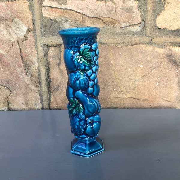 Blue Flower Vase - Etsy