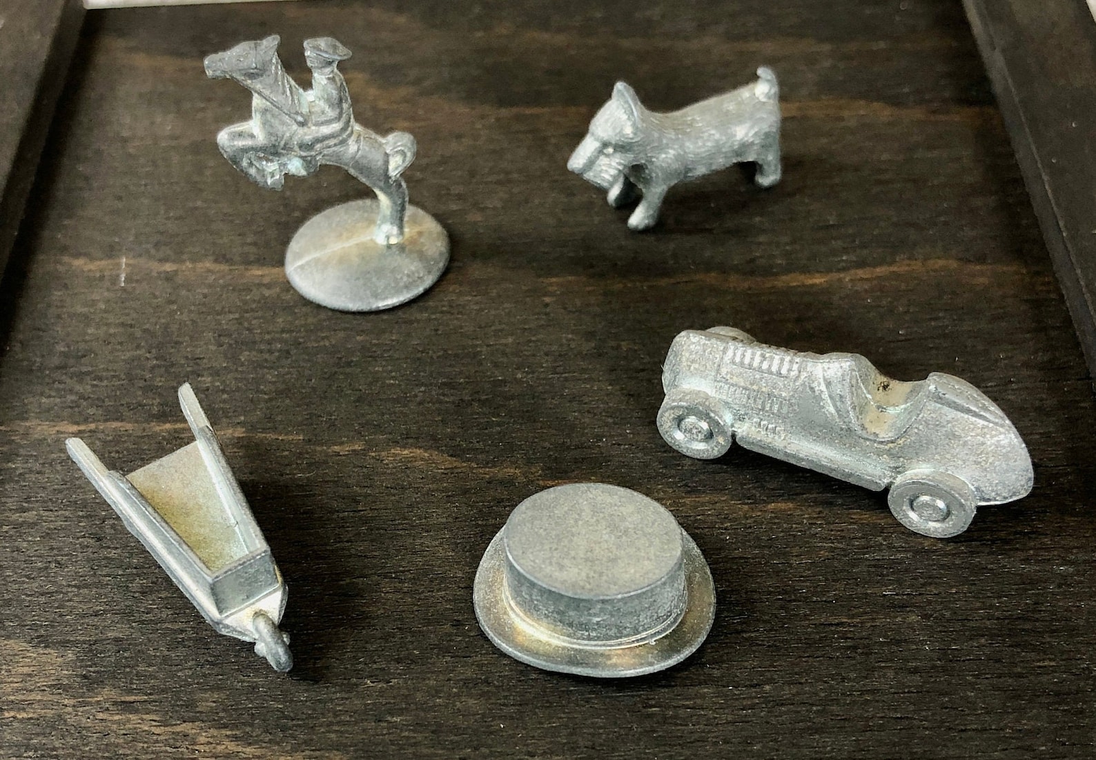 Vintage Monopoly Game Pieces Monopoly Vintage Game Markers - Etsy