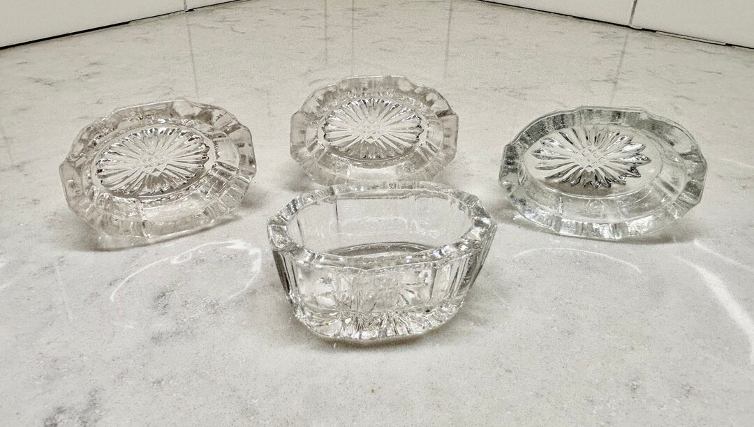 Vintage Salt Cellars 40's Era Salt Dips Vintage Serving Ware Salt ...