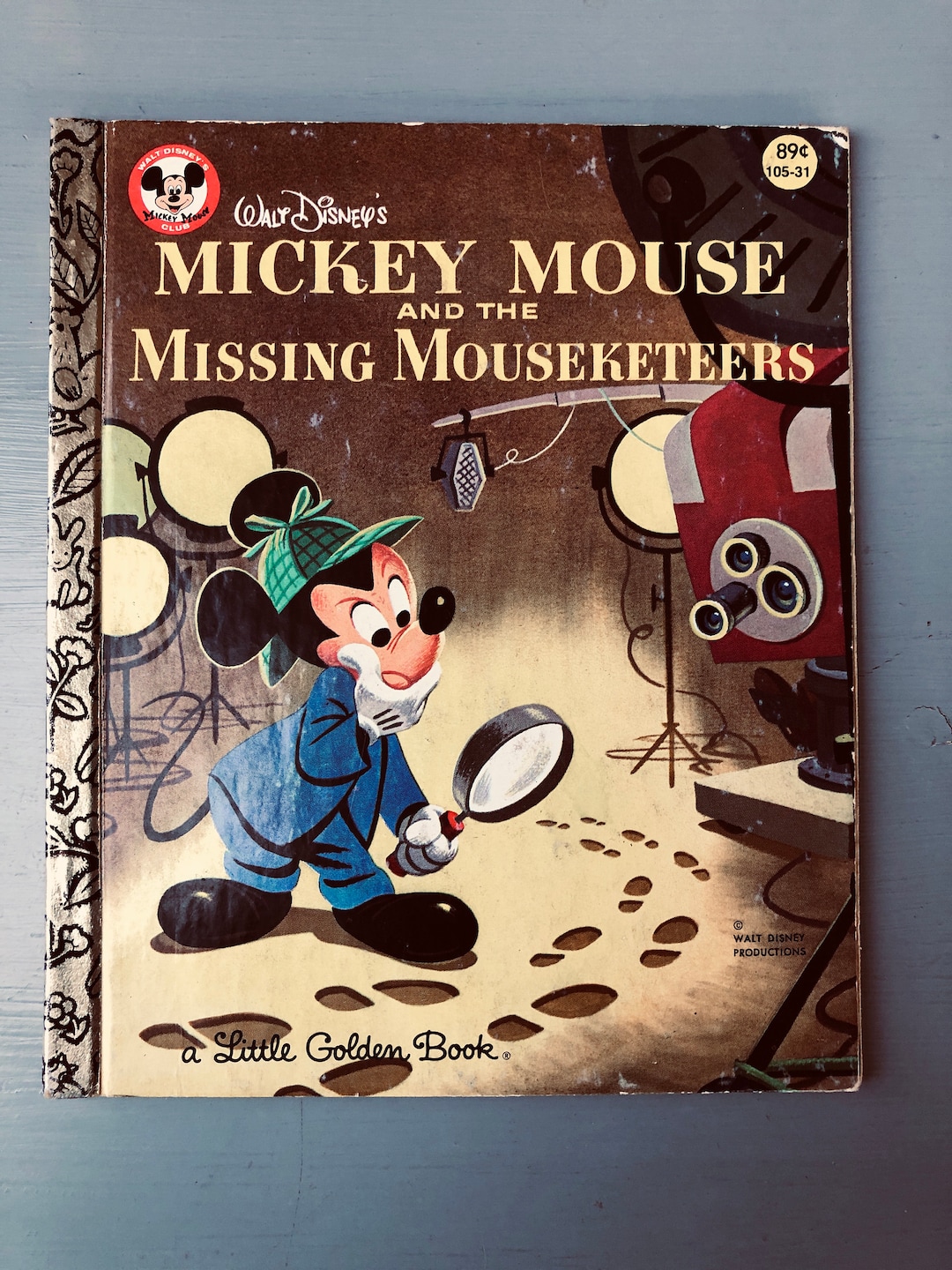 Mickey Mouse and the Missing Mouseketeers Little Golden Book Vintage ...