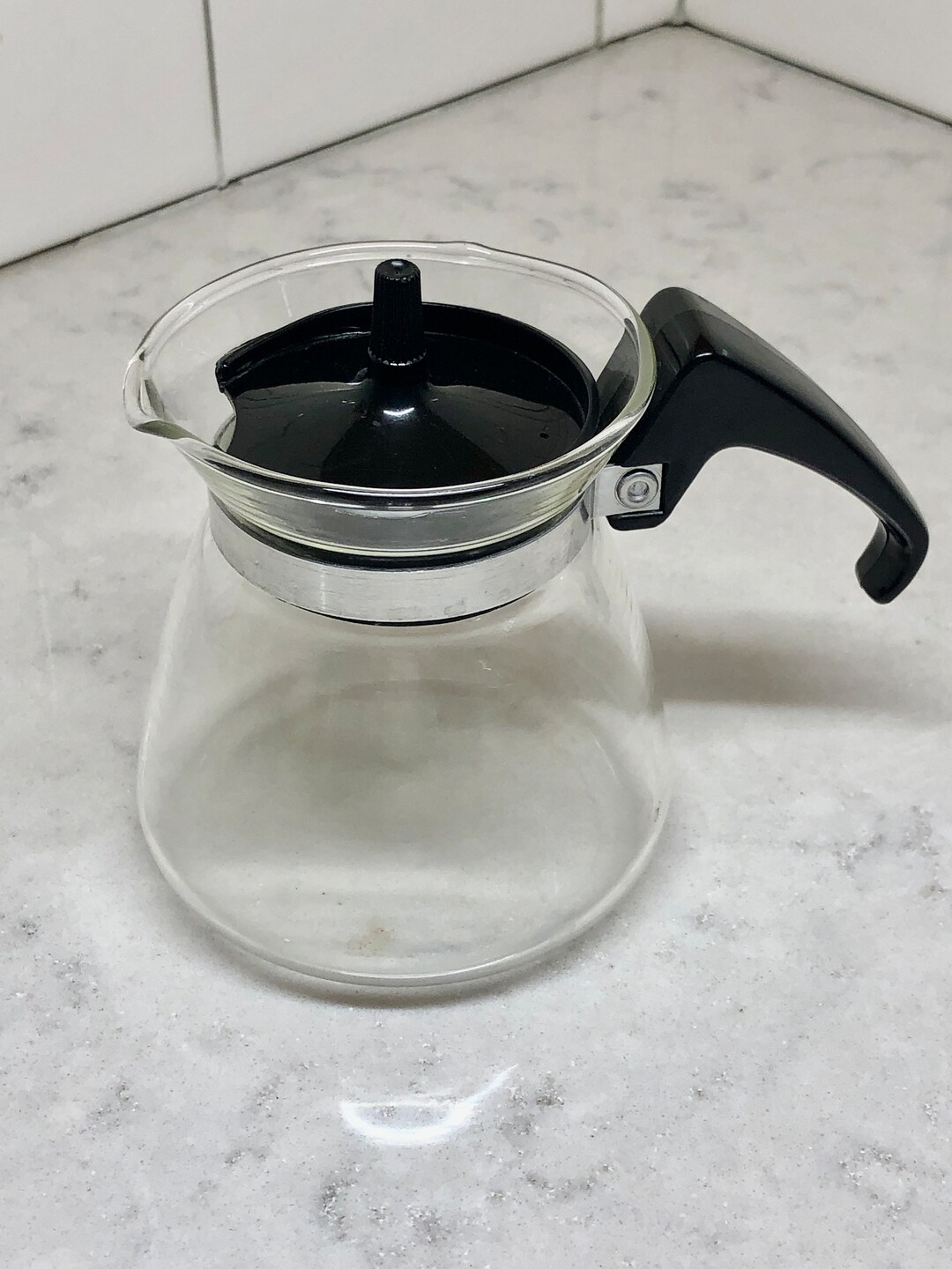 Corning Single Serve Pyrex Tea/coffee Pot - Glass Tea/coffee Pot ...