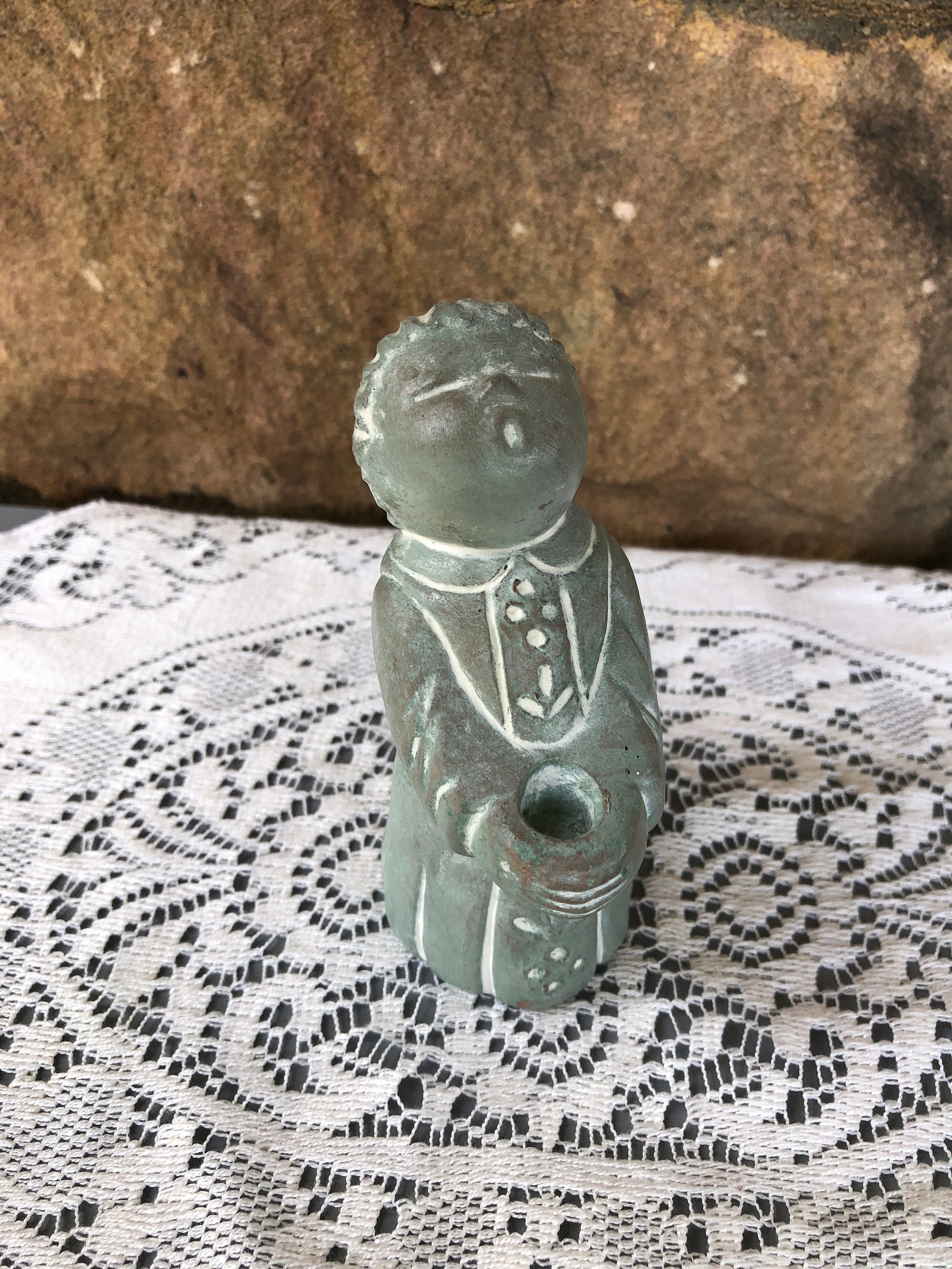 Isabel Bloom Angel Isabel Bloom Angel Candle Holder Candle | Etsy