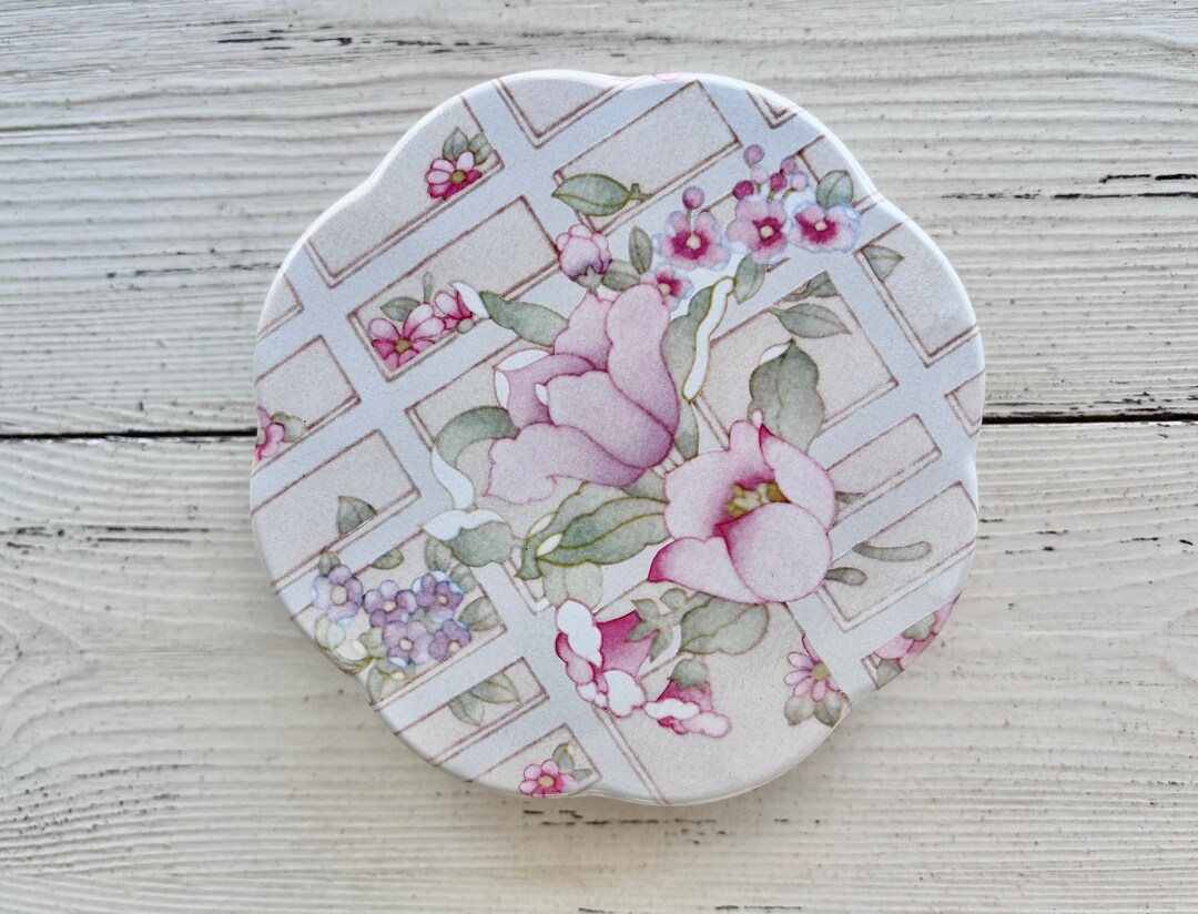 Avon Floral Tin 1980's Collectible Avon Tin Collectible Avon Vintage ...