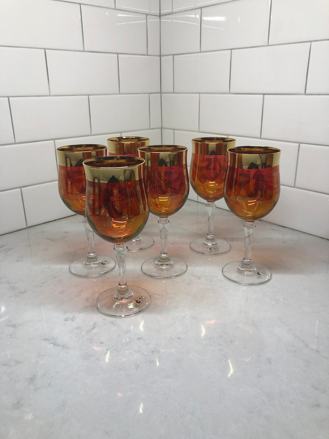 MURANO Murano Crystal Steward Vintage Stemmed Glassware Murano Glass ...