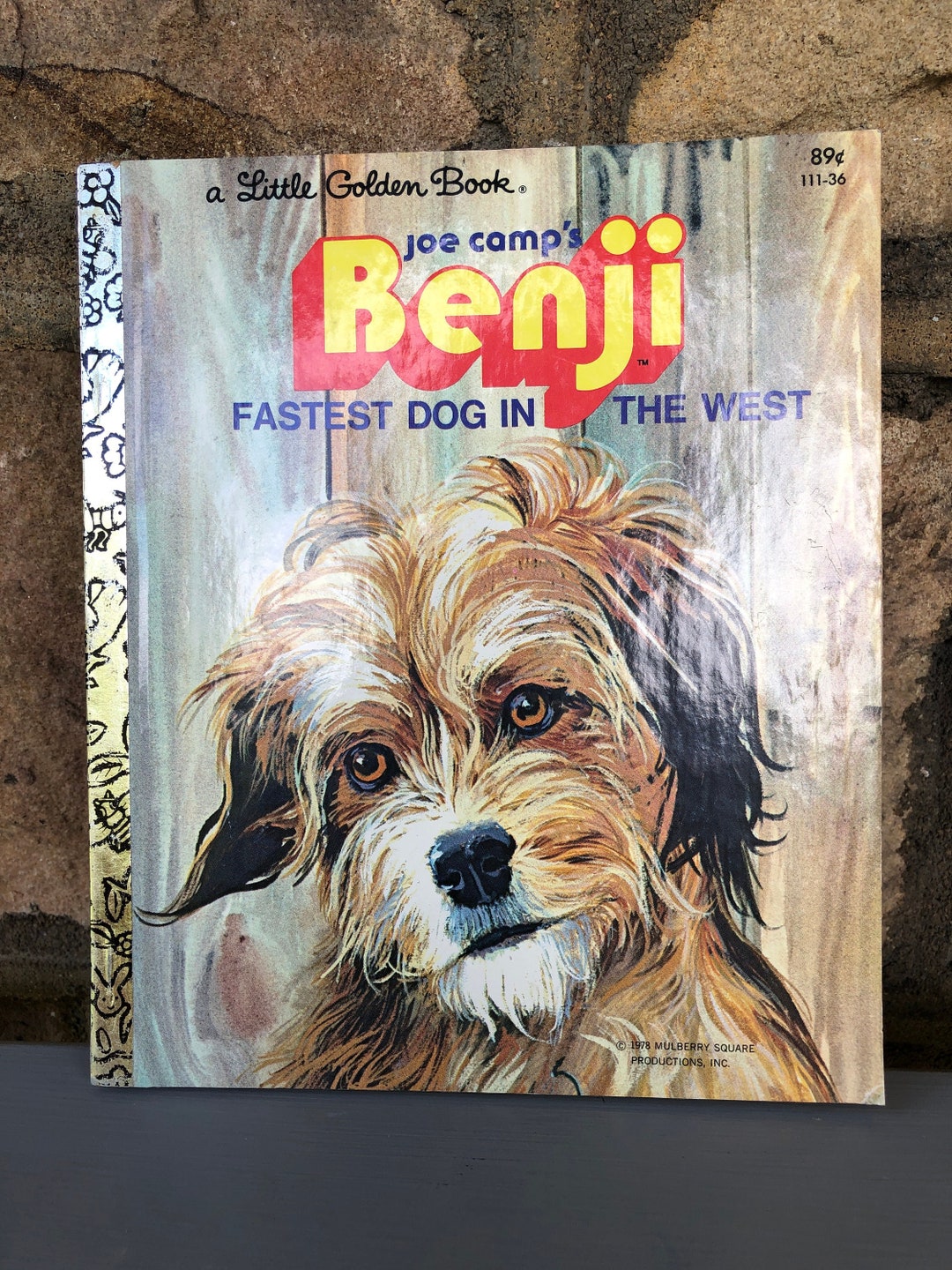 Benji - Vintage Little Golden Book - Vintage Story Book - Benji ...