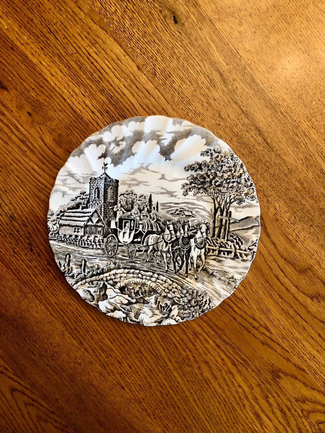 Myott Royal Mail Plate - Staffordshire Ware - Vintage Collectible Plate ...