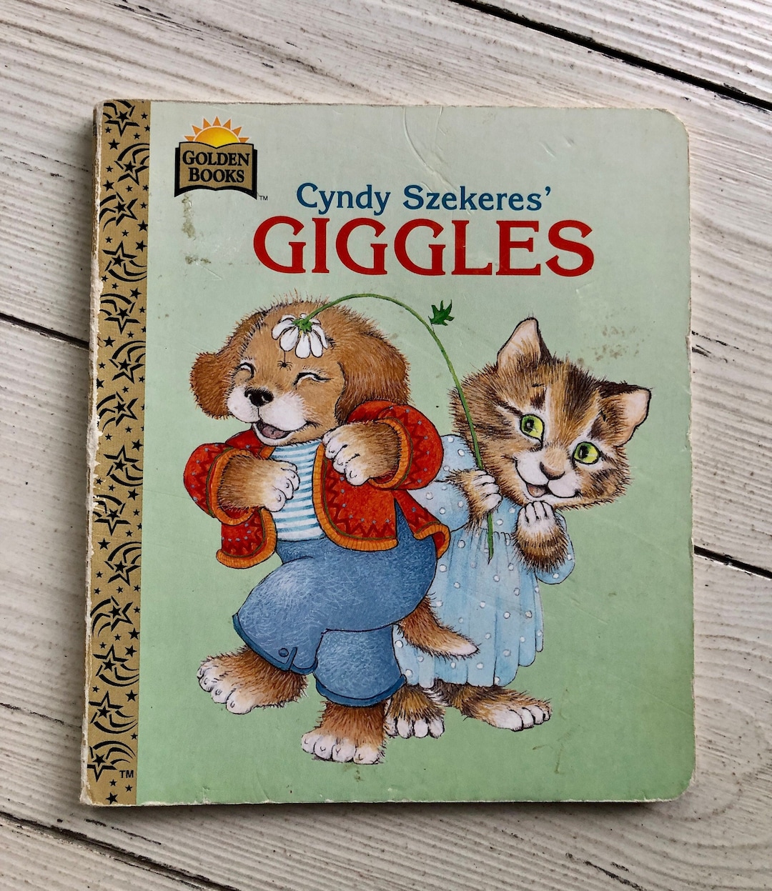 Vintage Golden Books Giggles Vintage Toddler Book Cyndy Szekeres ...