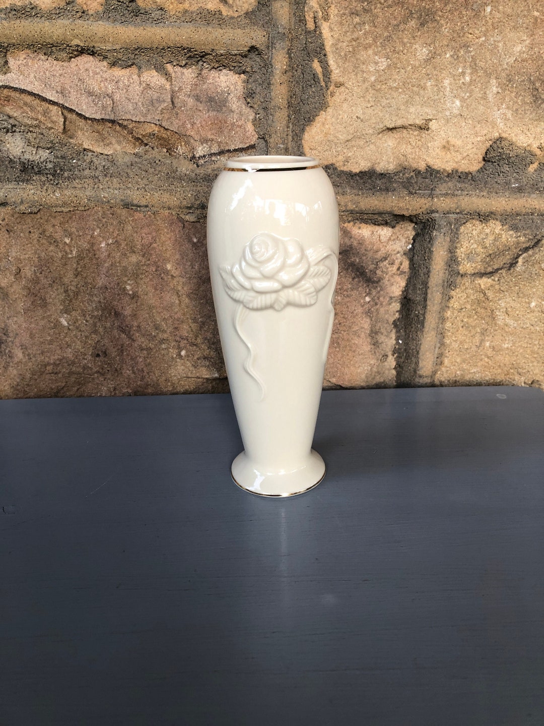 Vintage Lenox Vase Lenox Vintage Vase Flower Vase Rosebud Collection ...