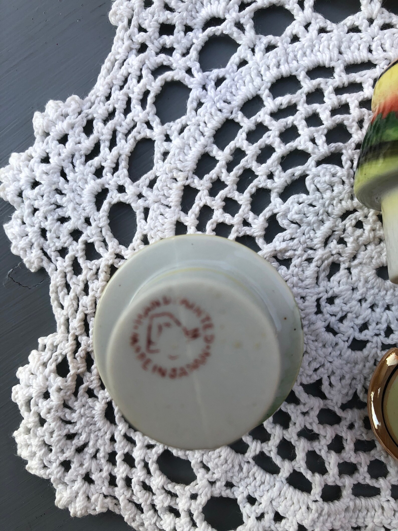 Vintage Condiment Set Salt and Pepper With Caddy Made in - Etsy