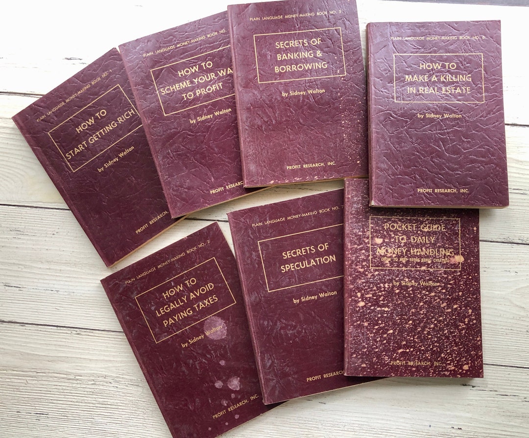 Plain Language Money Making Book Set - Vintage Books - Vintage ...