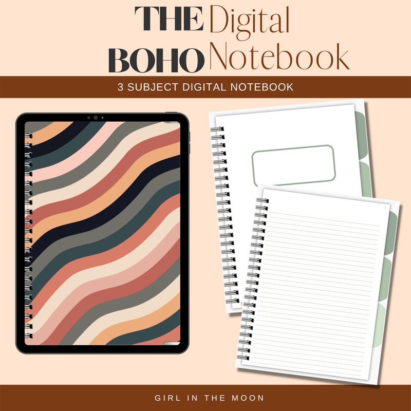 Digital Notebook - Etsy