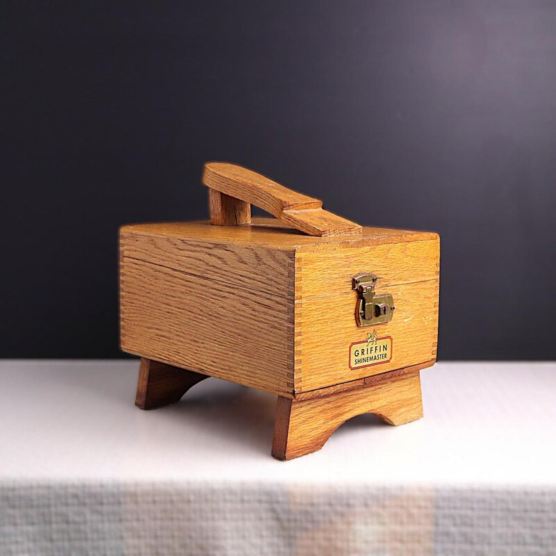 Shoe Shine Box - Etsy