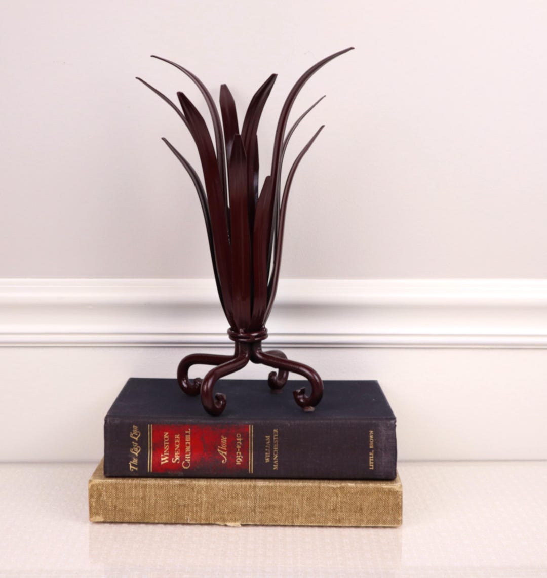 Vintage Hollywood Regency Wrought Iron Wheat Sheaf Metal Sculpture ...