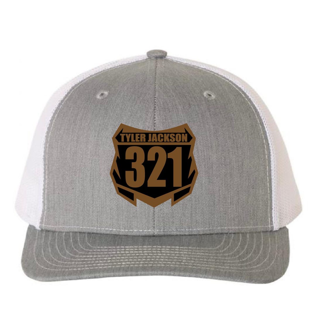 Motocross Hat With Custom Name and Number, Dirt Bike Rider Hat, Custom ...
