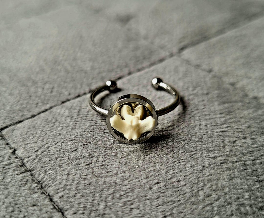 Rat Vertebrae Ring - Etsy