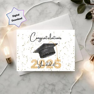 Congratulations You Did It ! 2025 - Digital Download - Printable ...
