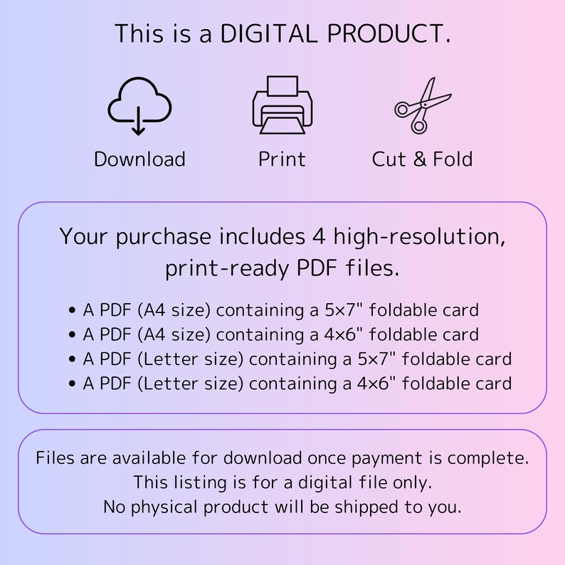 Congratulations You Did It ! 2025 - Digital Download - Printable ...